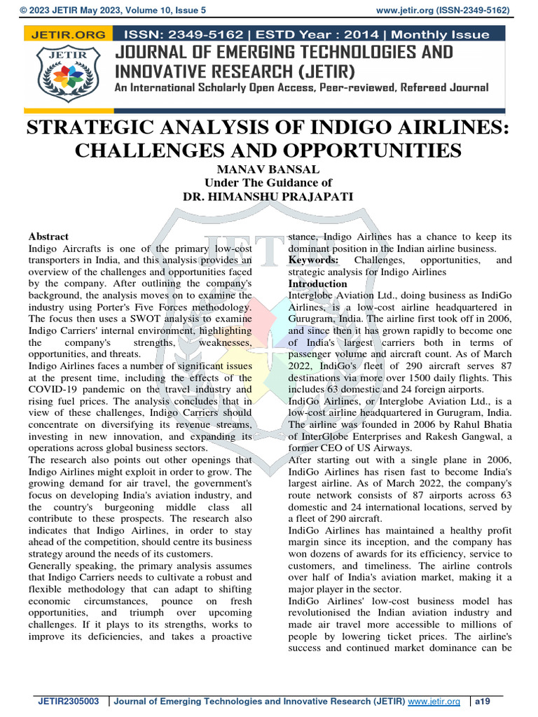 Indigo analysis | PDF