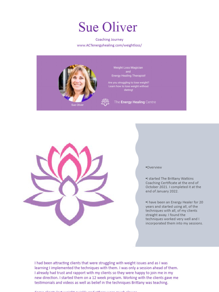 Sue Oliver | Download Free PDF | Marketing | Psychology