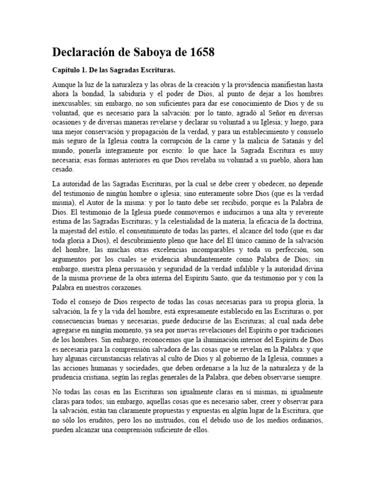 Significado espiritual de Saboya 1658 | PDF | Gracia divina | Pecado