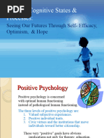 Learned Optimism | PDF | Optimism | Psychology