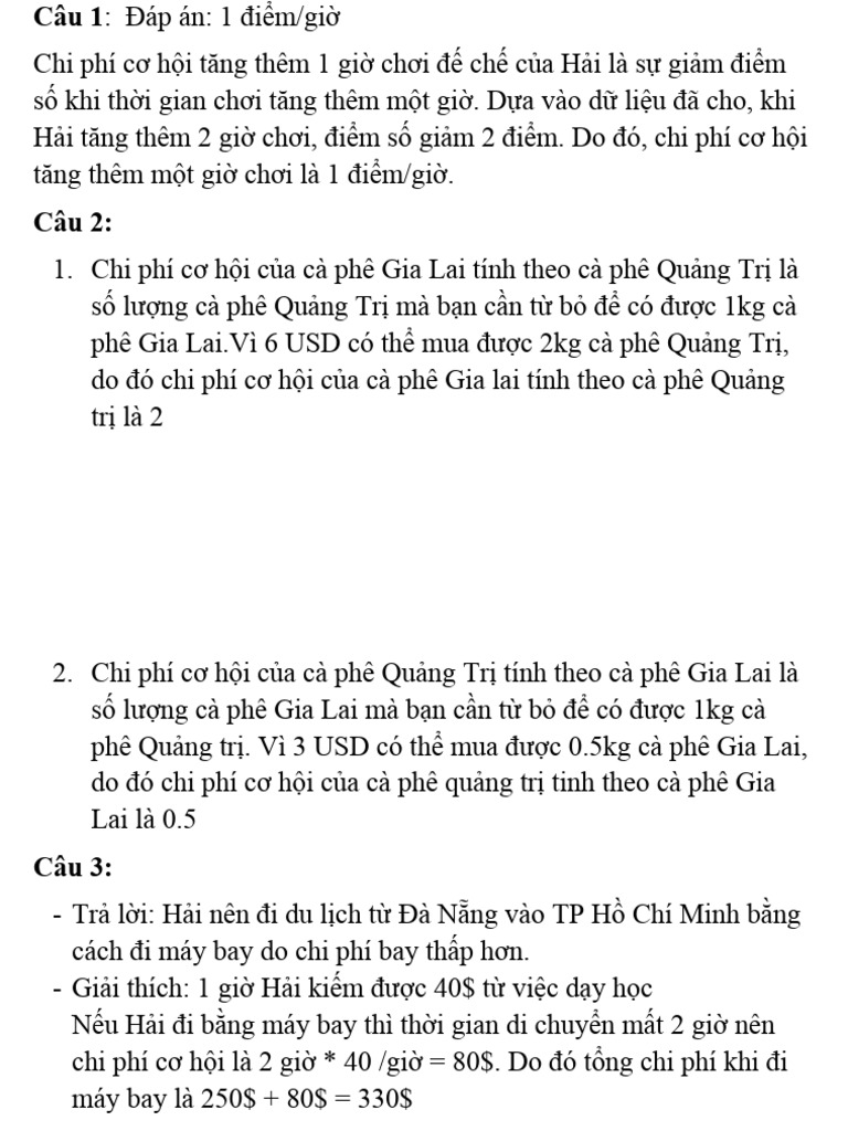 bài tập ktvm | PDF