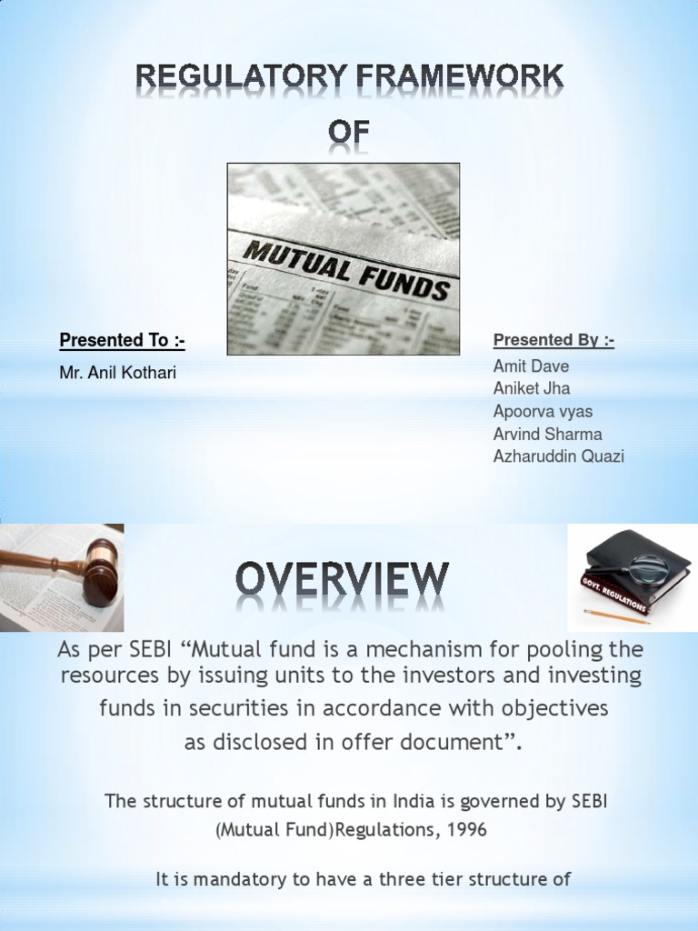 Presented To:-: Mr. Anil Kothari | PDF | Mutual Funds | Securities ...