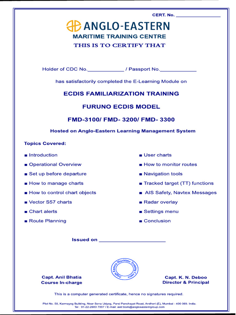 Furuno FMD 3300 | PDF