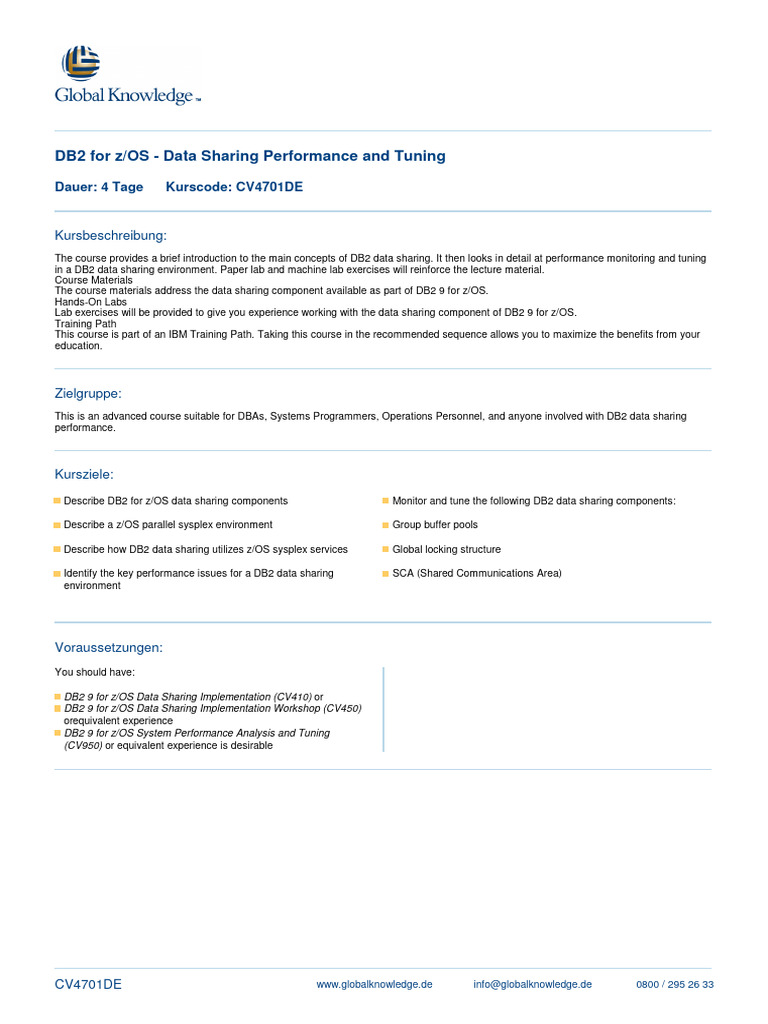 Dokumen - Tips Db2 For Zos Data Sharing Performance and For Zos Data Sharing Performance | PDF ...