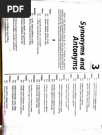 100 Examples of Synonyms and Antonyms Vocabulary | PDF