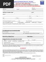 Future Generali - Motor Insurance Claim Form | PDF | Vehicle Insurance ...