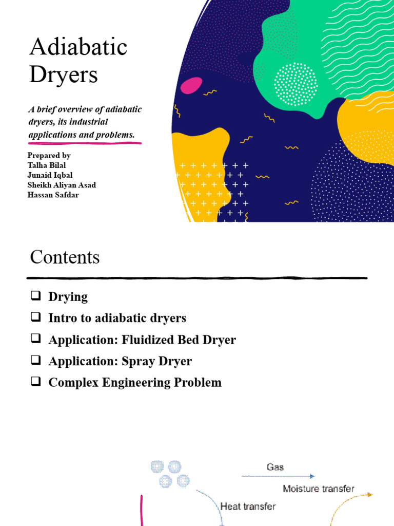 Overview of Adiabatic Dryers | PDF | Fluidization | Materials