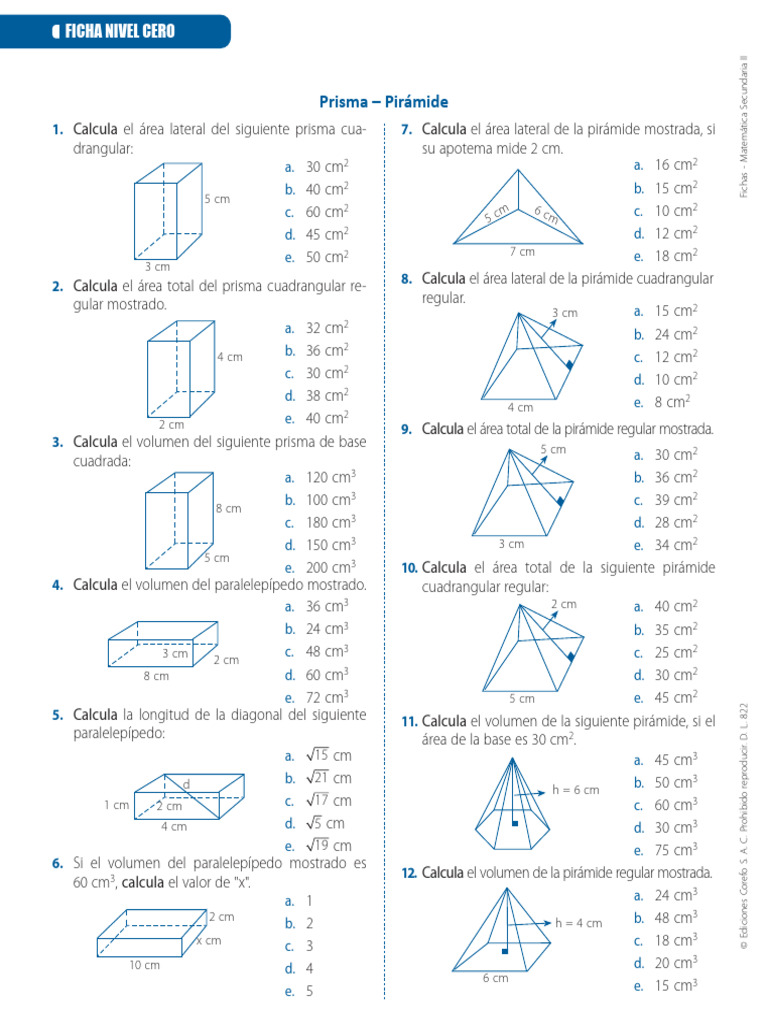 F0_ Prisma y Pirámide | PDF