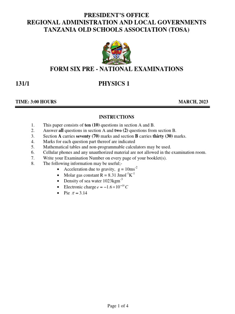 131 - Physics 1 | PDF | Temperature | Heat