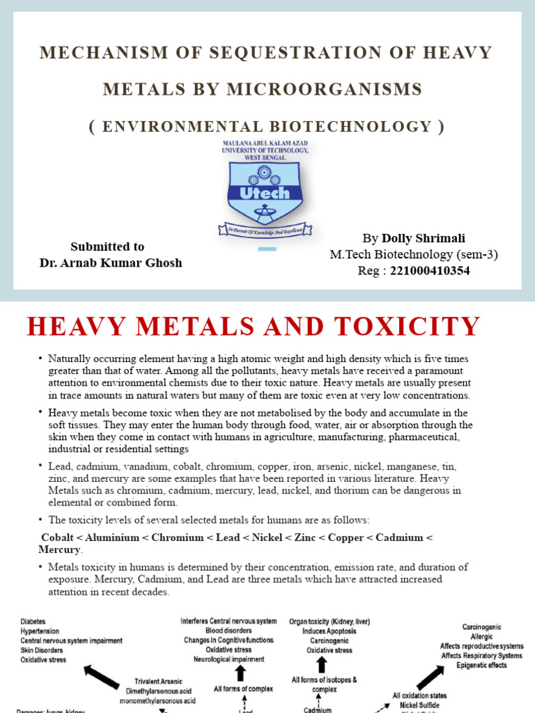Dolly - Mechanism of Sequestration of Heavy Metals by Microorganisms ...