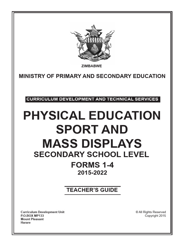 Physical Education Forms 1-4 | PDF | Curriculum | Teachers
