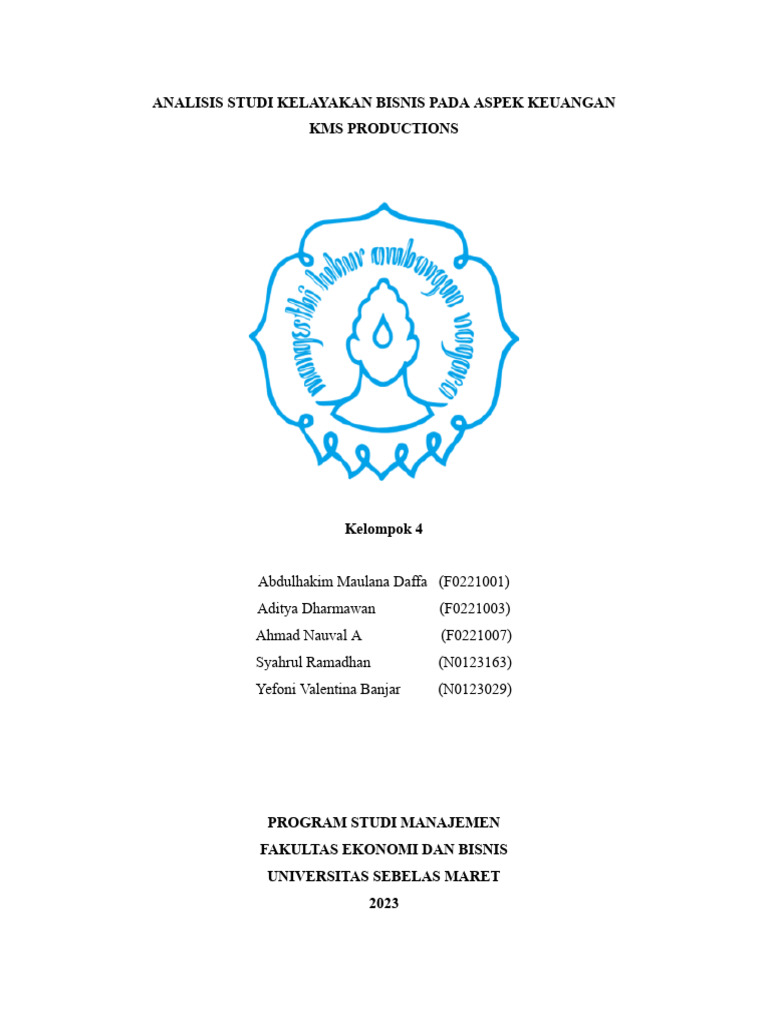 Kelompok 4 - Aspek Keuangan | PDF | Pengelolaan Keuangan & Uang ...