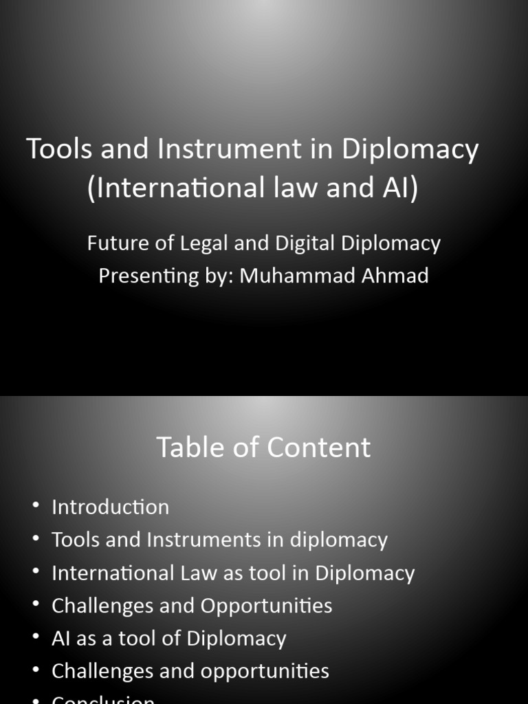 Diplomacy | PDF | Politics