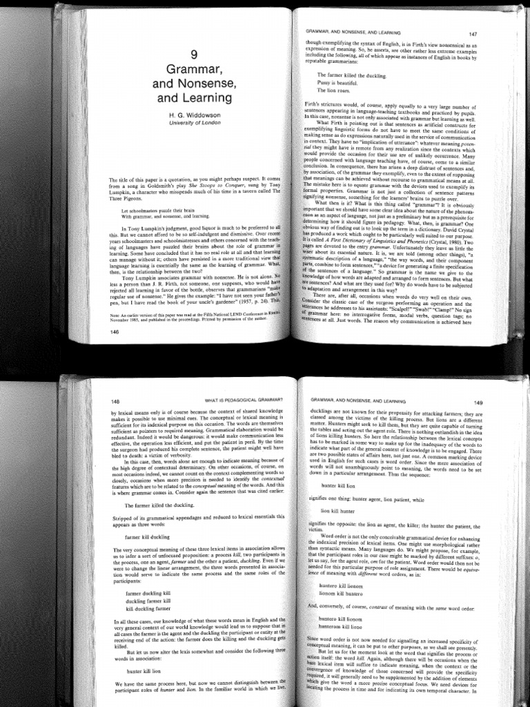 Widdowson 1988 | PDF