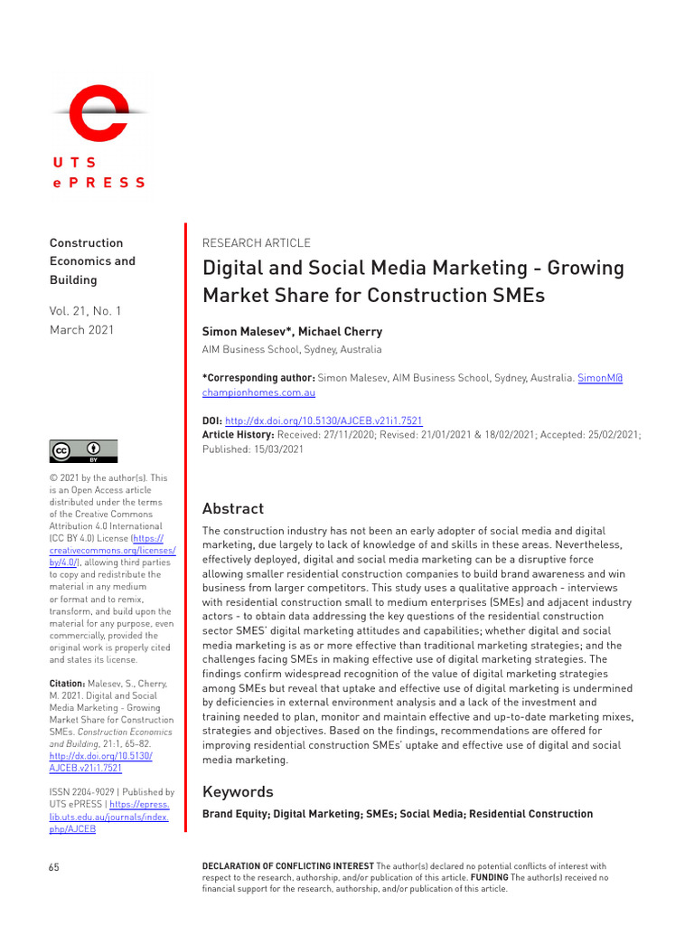 Digital and Social Media Marketing - Growing Marke | PDF | Marketing ...