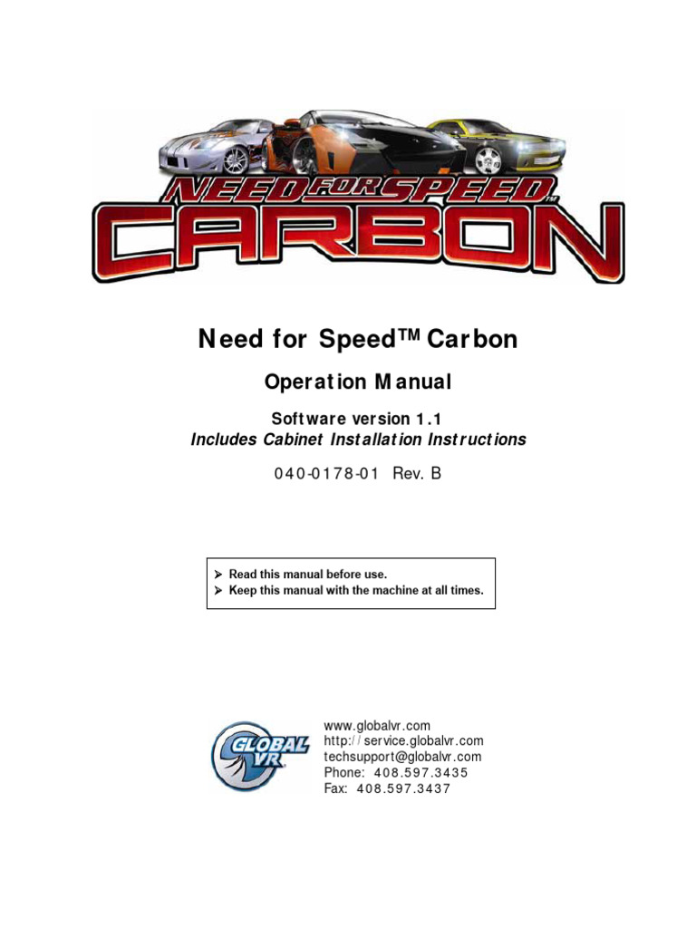 040-0178-01b Carbon Operation Manual-Web | PDF