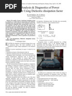 Tan Delta Test Acceptable Values Explained | PDF | Transformer | Capacitor