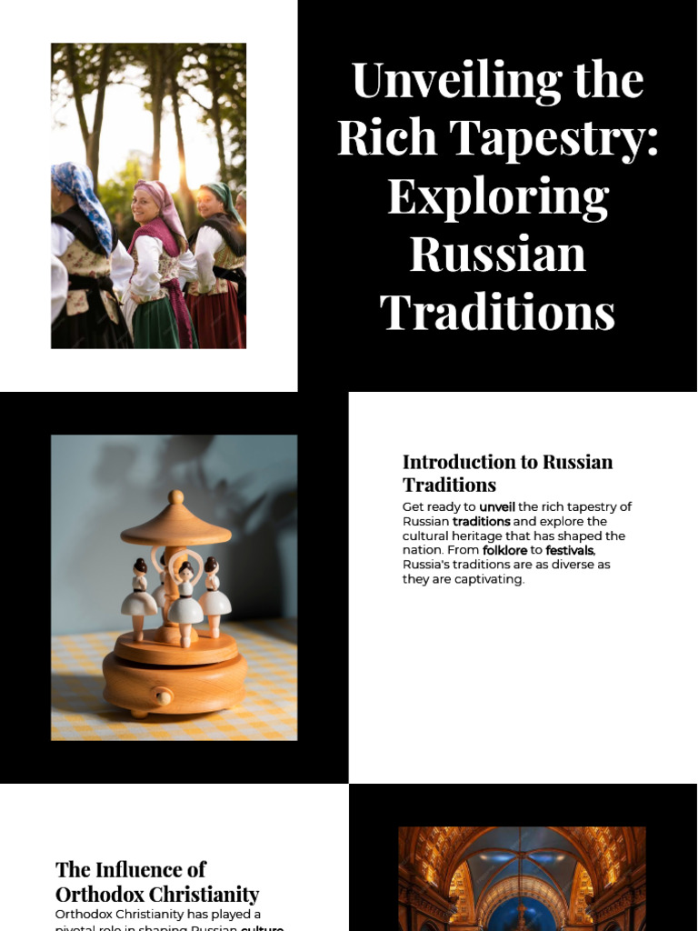 Wepik Unveiling The Rich Tapestry Exploring Russian Traditions 20231223081725LFWW | PDF