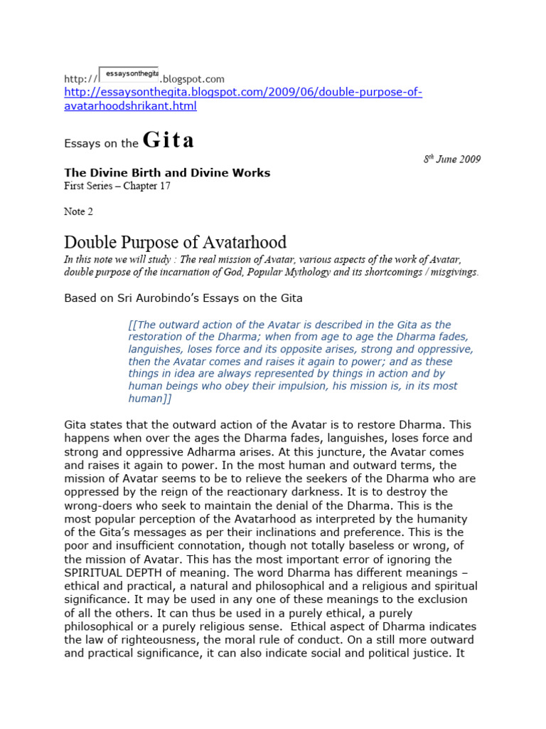 Divine Birth and Divine Works - CH 17 - Note 3 | PDF | Spirituality ...