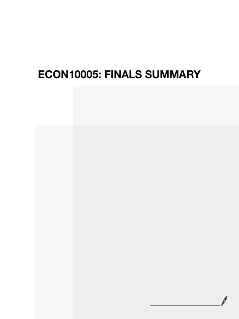 Finals Microecon | PDF | Elasticity (Economics) | Business