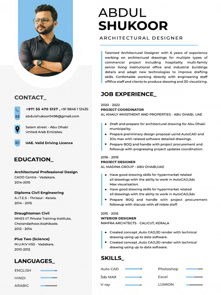 CV - Abdul Shukoor-Pk | PDF