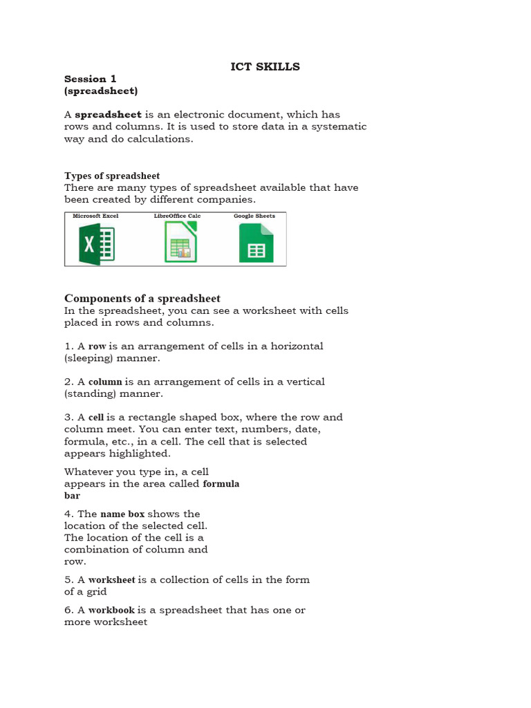 Ict Skills | PDF | Teaching Methods & Materials