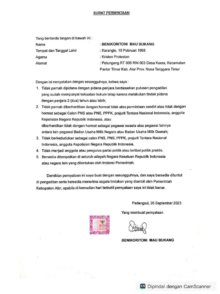 SP PAK BENI - Compressed | PDF