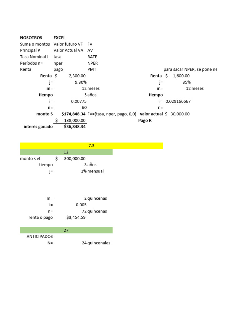 Mate Fin | PDF | Servicios financieros | Interés