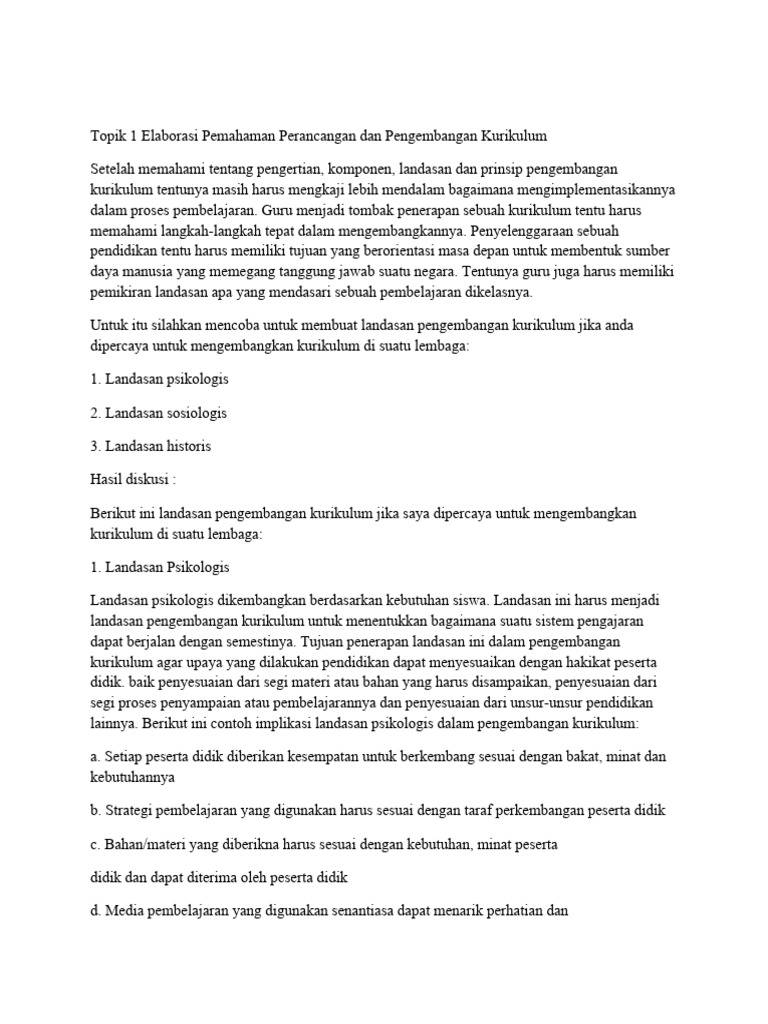 Tugas PPK Elaborasi Pemahaman | PDF