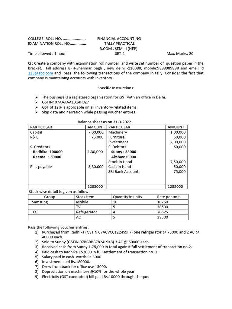 Tally | PDF | Bookkeeping | Banks