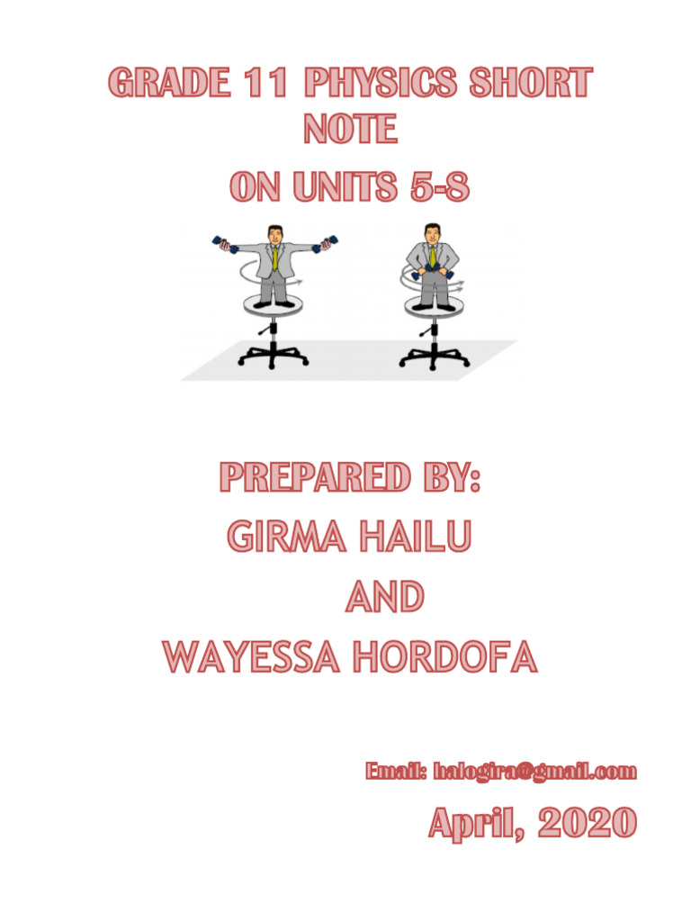 Grade 11 Physics: Work, Energy, Power | PDF | Collision | Rotation ...