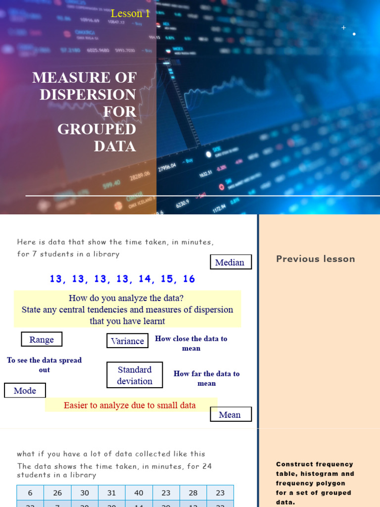 1 Histogram & FP Lesson 1 | PDF | Histogram | Statistics