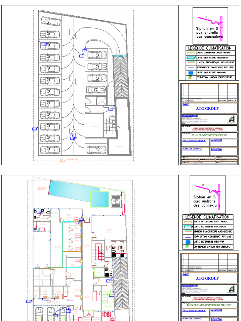 Plan Climatisation Sous-Sol | PDF