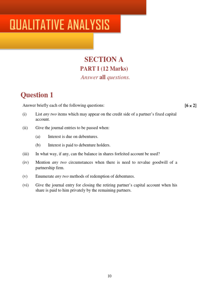 Accounts 2019 Ans | PDF | Finance & Money Management