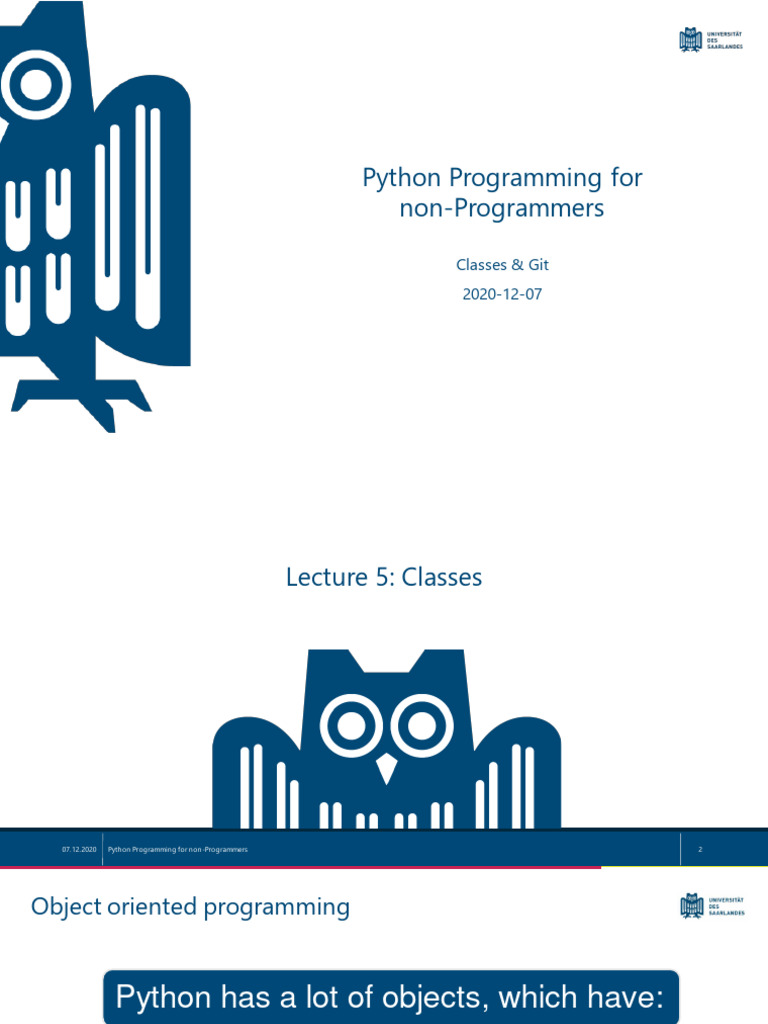 Lecture 5 Pdf Class Computer Programming Method Computer 0250