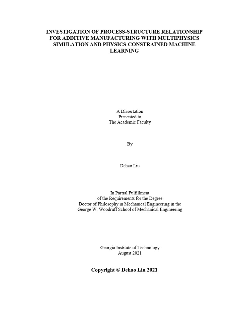 Liu Dissertation 2021 | PDF