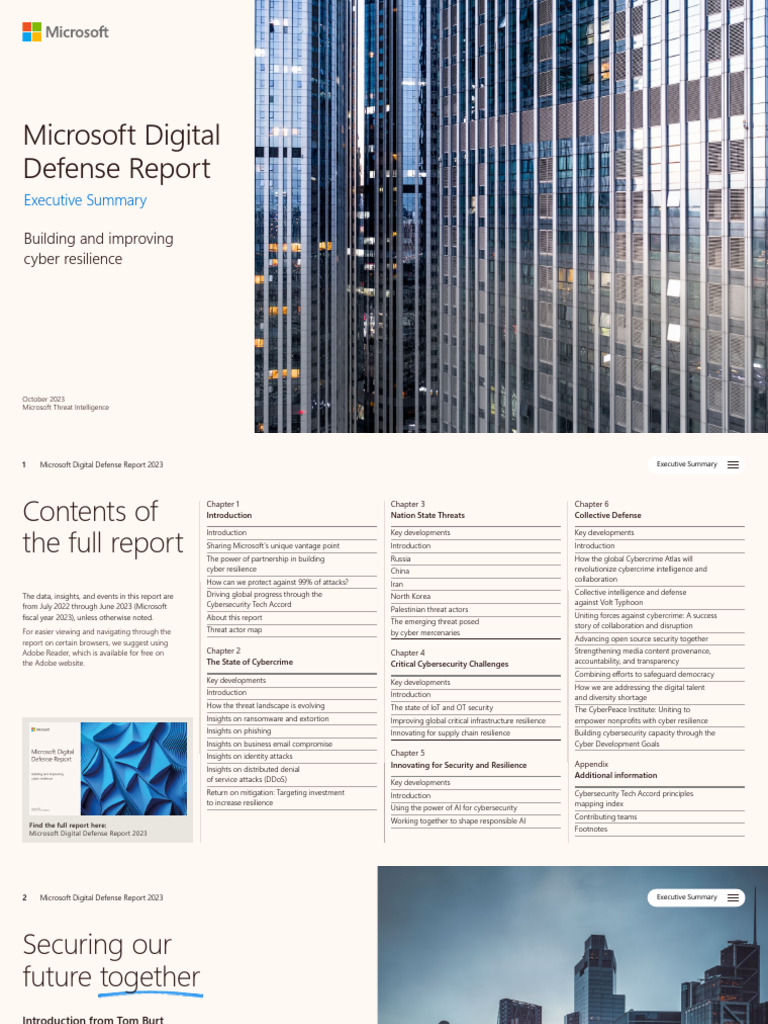 MDDR Executivesummary Oct2023 | PDF