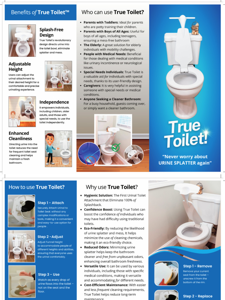 True Toilet Brochure | PDF