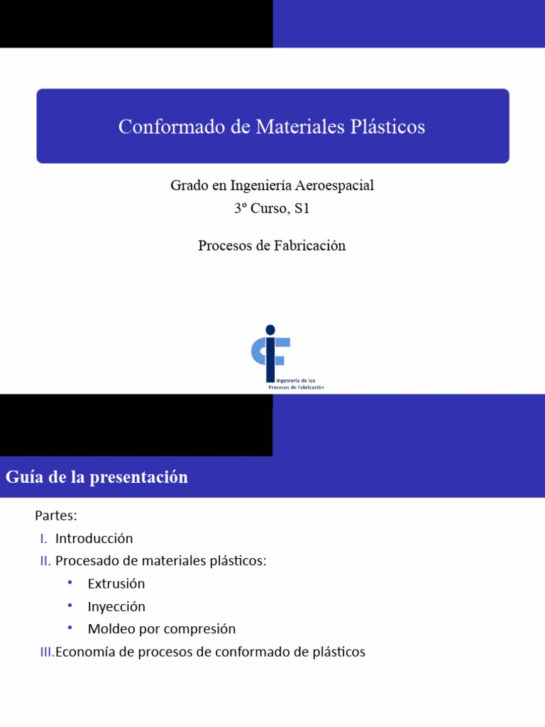Conformado de Materiales Plásticos | PDF