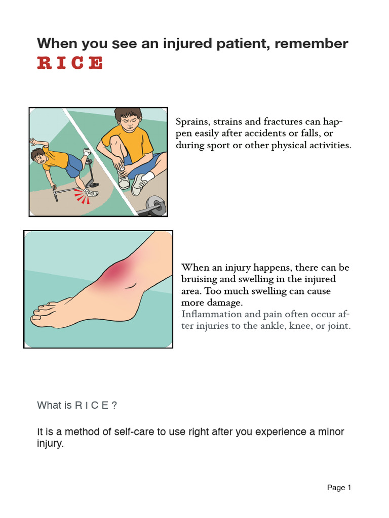 RICE | PDF | Biomechanics | Clinical Medicine