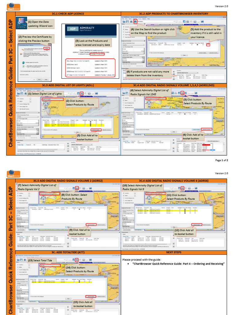 3C - ChartBrowser Quick Reference Guide - v2 0 - Select - ADP | PDF | Computing | Software
