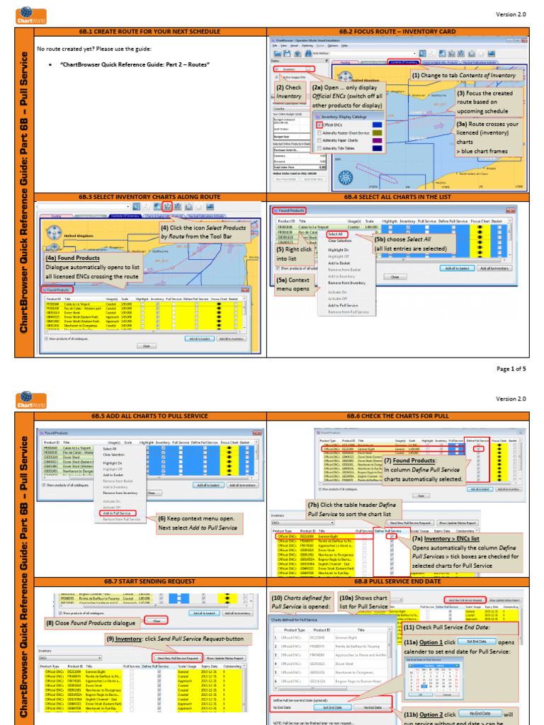 6B_ChartBrowser quick reference guide_v2 0_PullService | PDF | Computing | Software