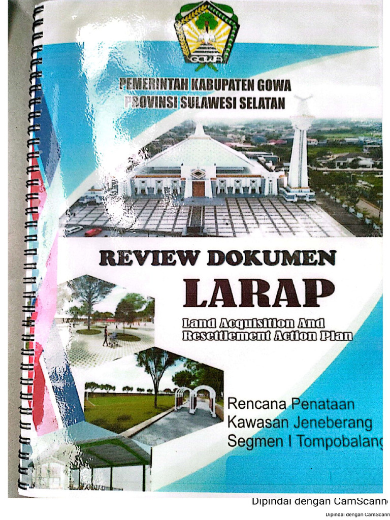 Contoh Dokumen-Larap-Kawasan-Jeneberang-Kab-Gowa1 | PDF
