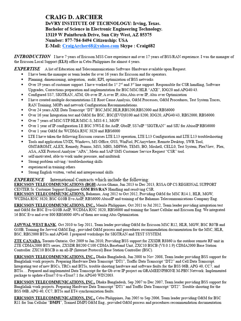 Craig Archer 07-14-14 US-1 | PDF