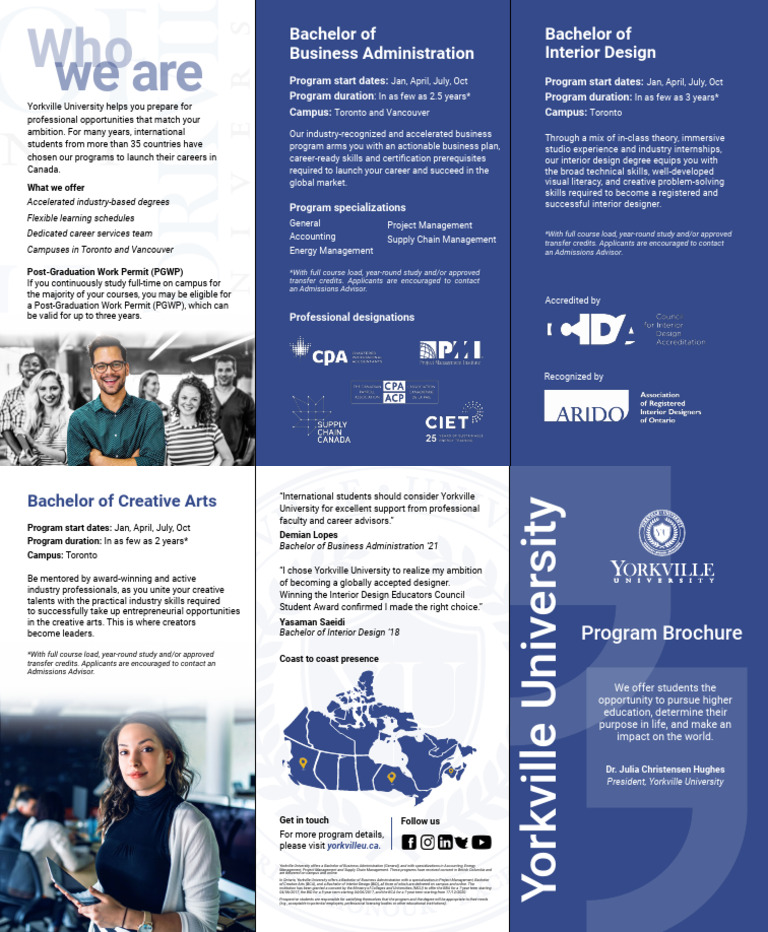 International Program Brochure | PDF | Educational Stages