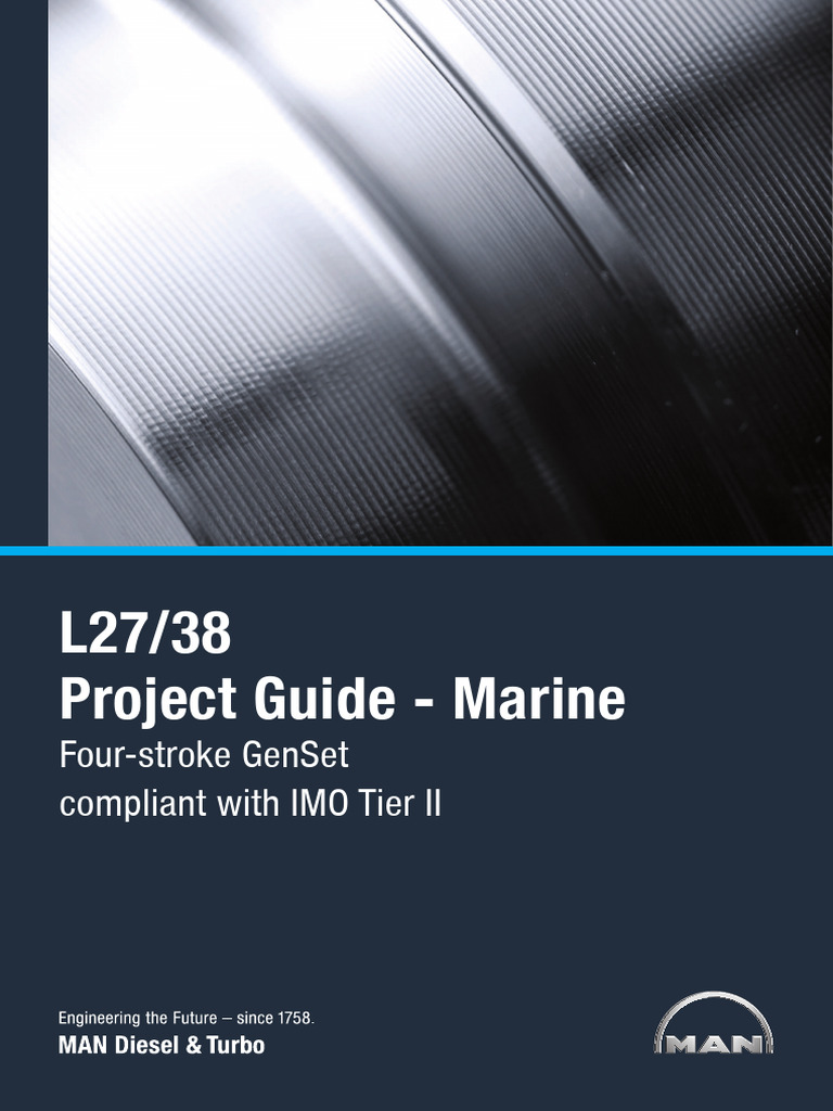 L27 38 Project Guide Marine Four Stroke | PDF | Valve | Diesel Engine
