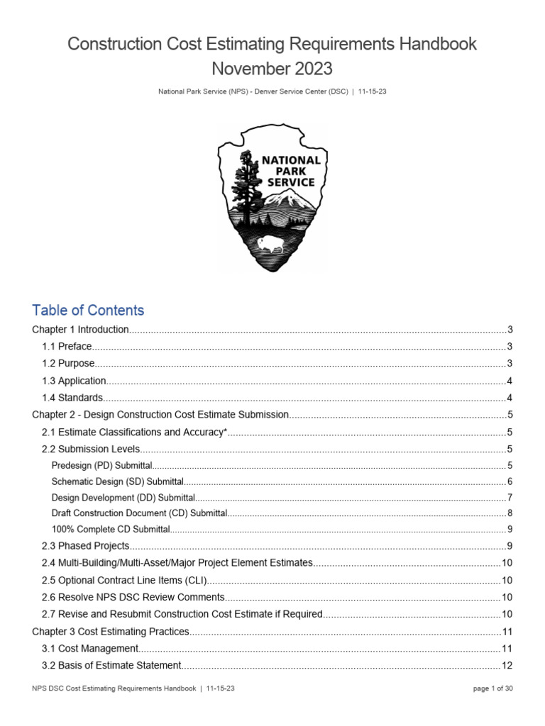 Cost Estimating Requirements Handbook 11-15-23-508 | PDF | Business