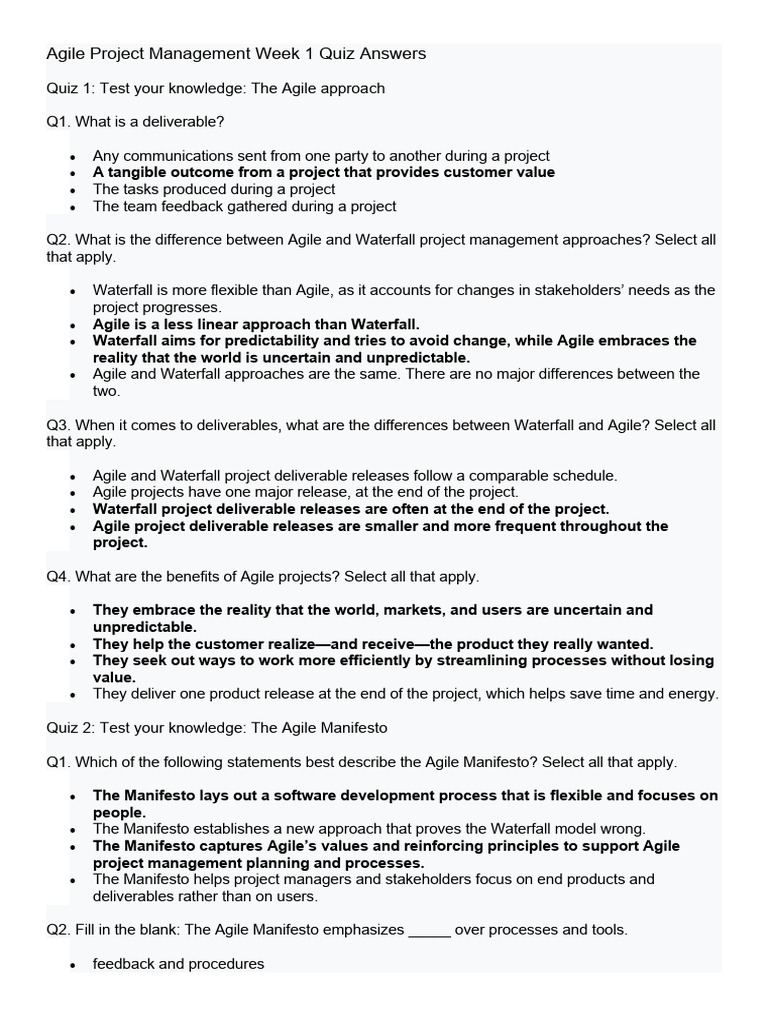 Agile Project Management | PDF | Scrum (Software Development) | Agile ...