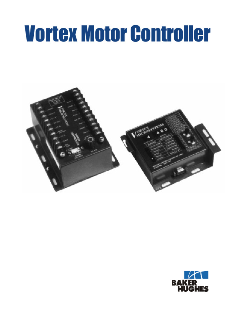 Vortex Motor Controller Overview | PDF | Lockout (Industry ...