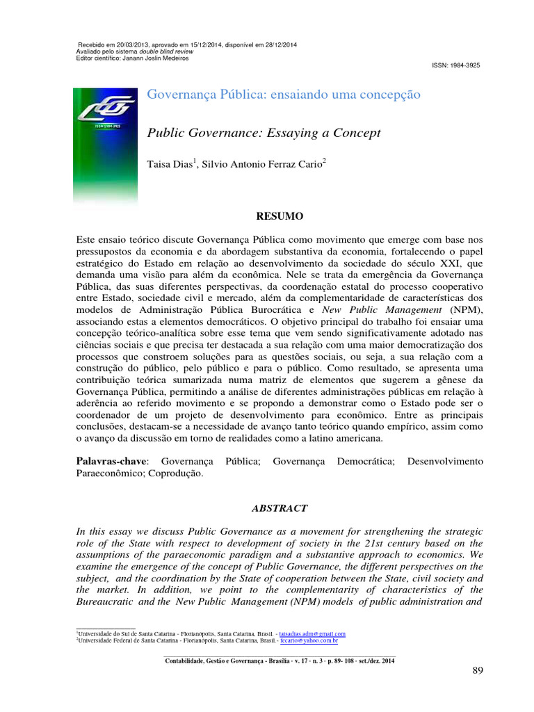 621-Texto Do Artigo-4771-4933-10-20141227 | PDF | Política